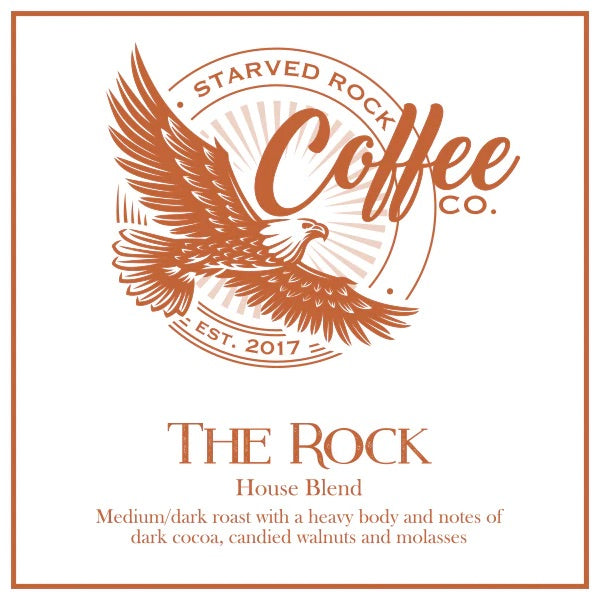 Brewing The Rock House Blend – Starved Rock Coffee Company